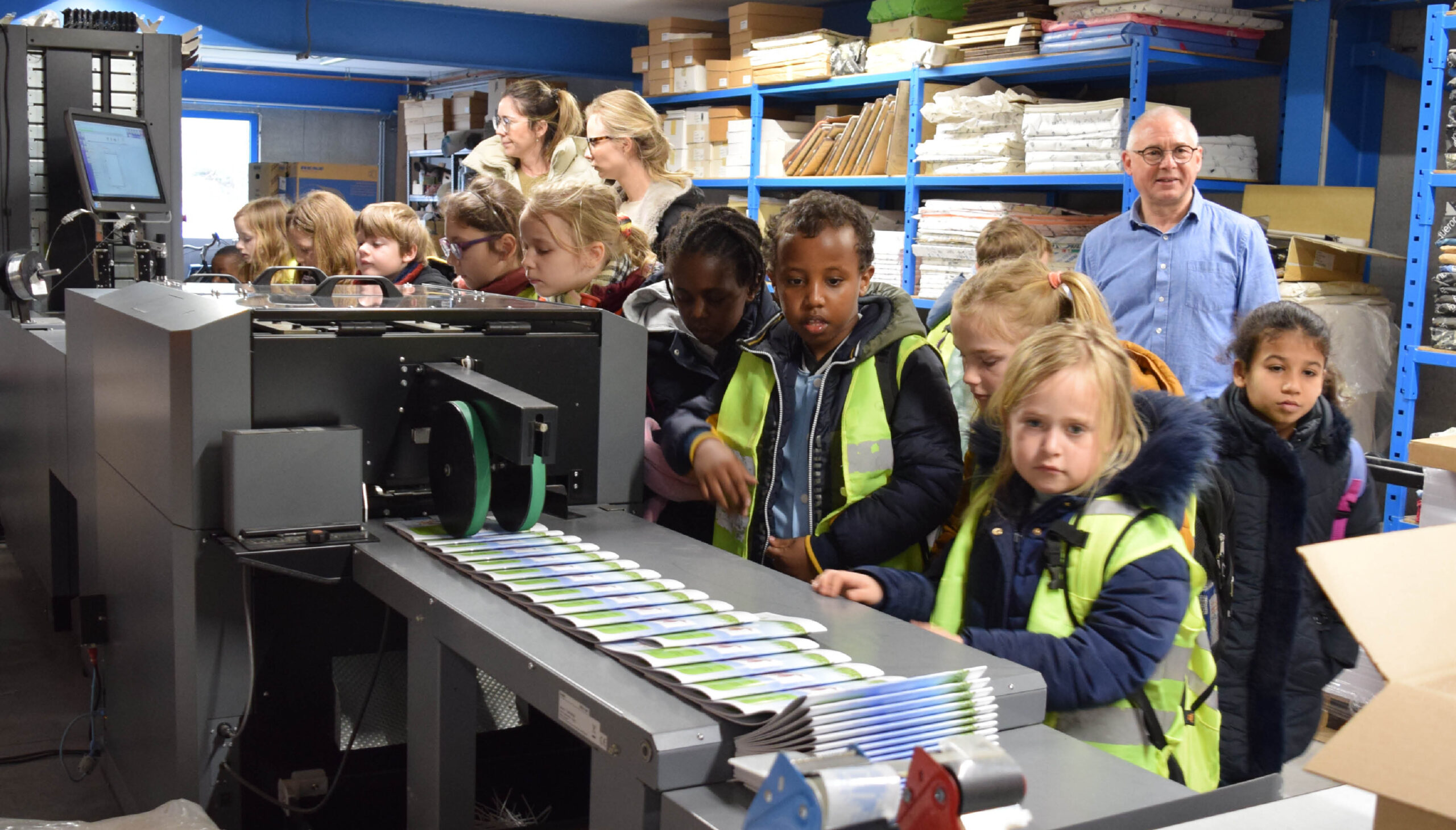 Bezoek van BSGO Centrum | Drukkerij Van de Maele